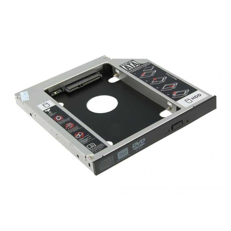 With Bezel Faceplate Front Panel SATA 2nd Second Hard Drive